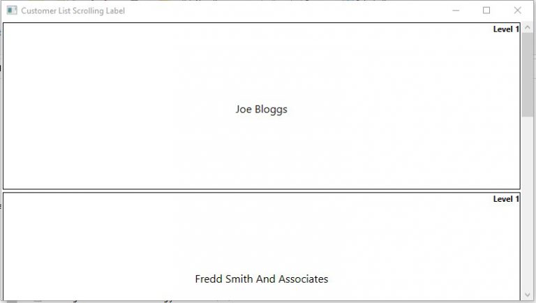 Scrolling Label Inside A Scrolling List Wpf C Kevin Days Programming Blog